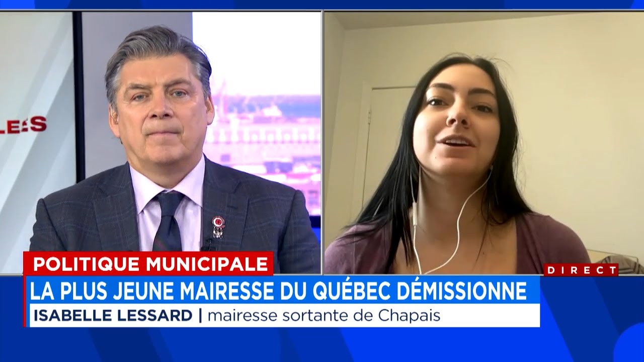 La plus jeune mairesse du Québec quitte ses fonctions après 2 ans ...