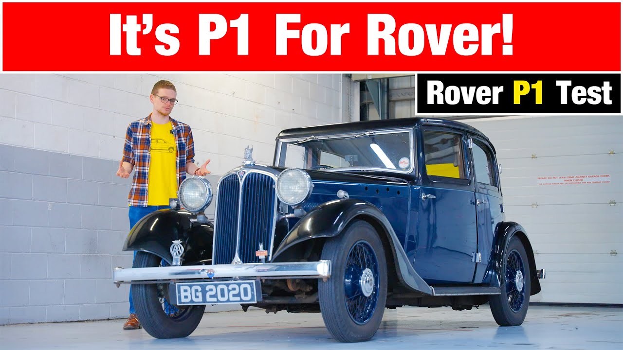 The Rover P1 Is An Advanced Pre War Classic! Rover P1 10 Sports Saloon ...
