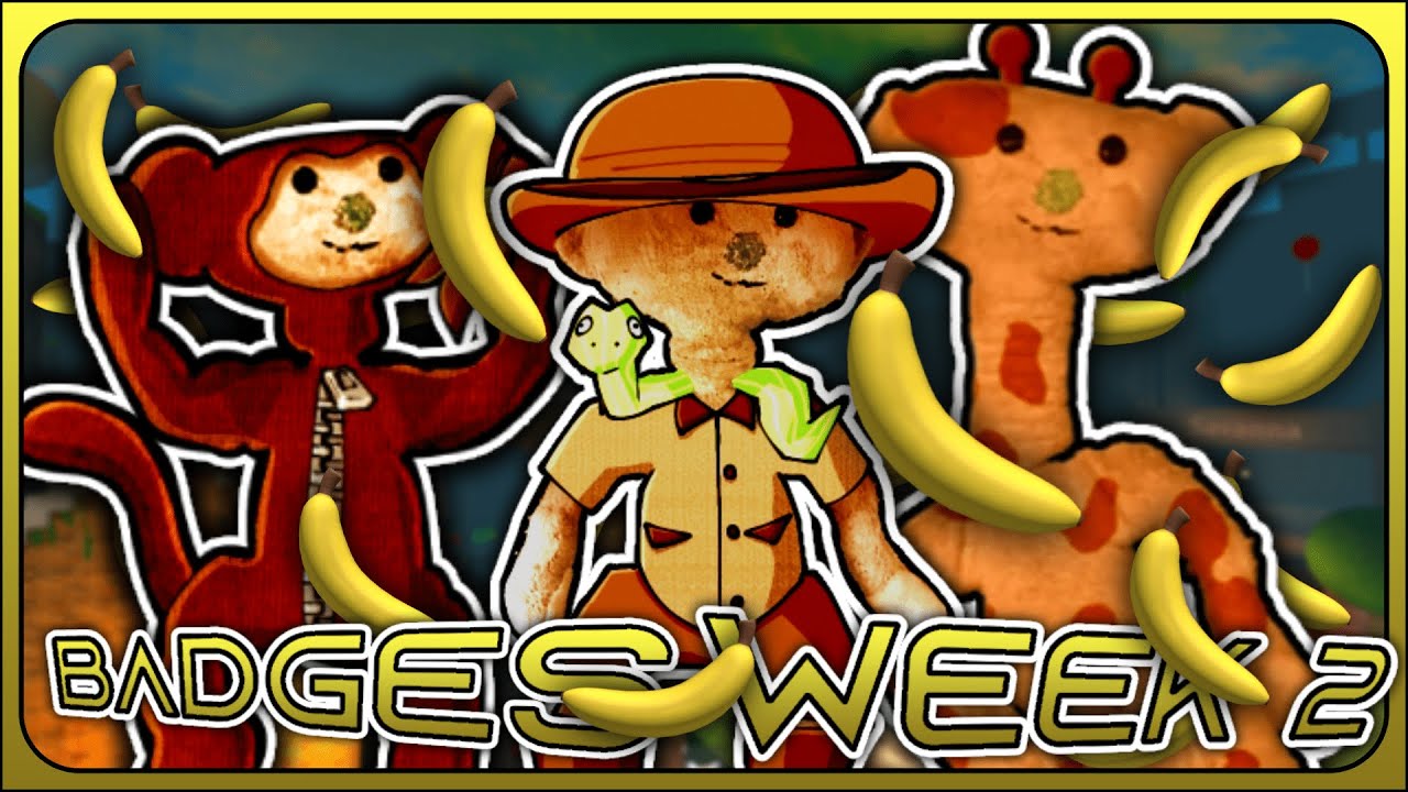 Roblox BEAR (Alpha) | How To Get The *NEW* Week 2 Badges | Tutorial - YouTube