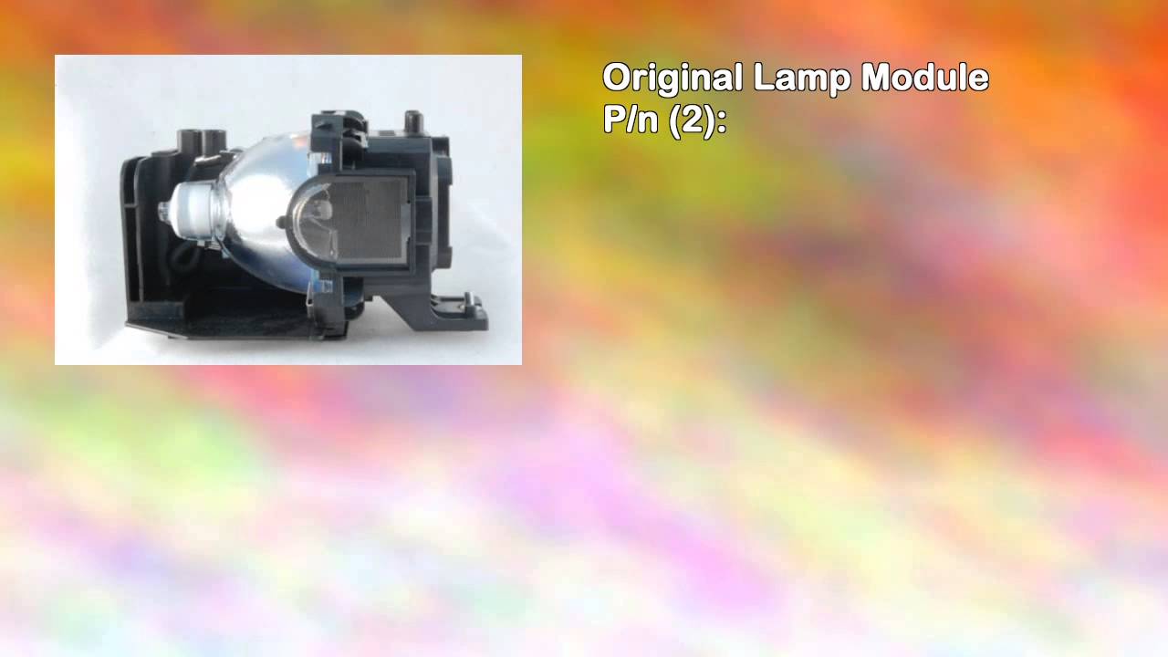Fusion lamp module for Nec Np05lp Replacement Lamp - YouTube