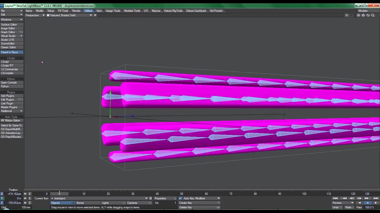 Advanced Displacement Methods in Lightwave - YouTube