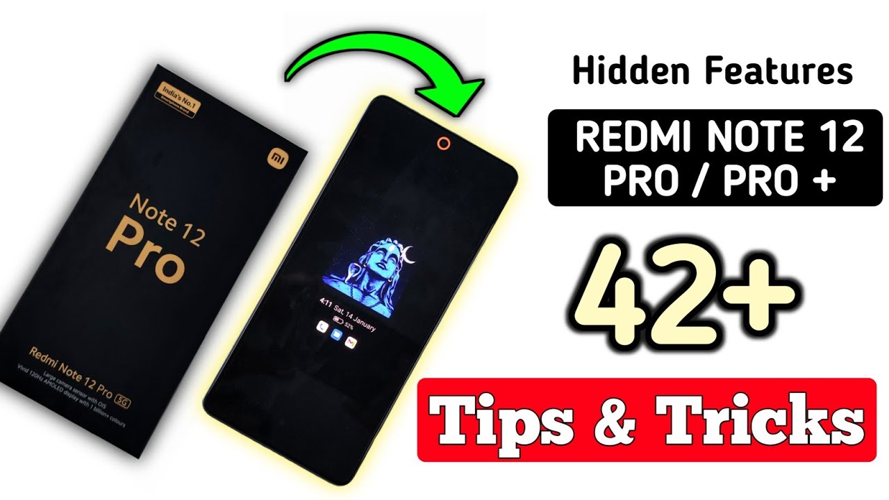 Redmi Note 12 Pro / Pro Plus Tips & Tricks | 42+ Tips & Tricks | Hidden ...