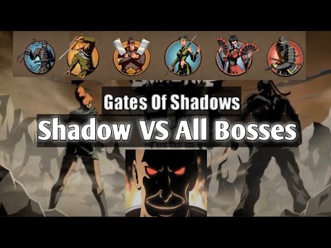 Gates of shadows | Shadow vs all bosses | Shadow fight 2 android ...