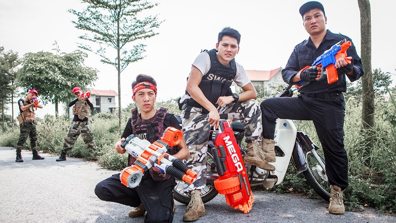 LTT Game Nerf War : Warrior Winter SEAL X Nerf Guns Fight Attack ...