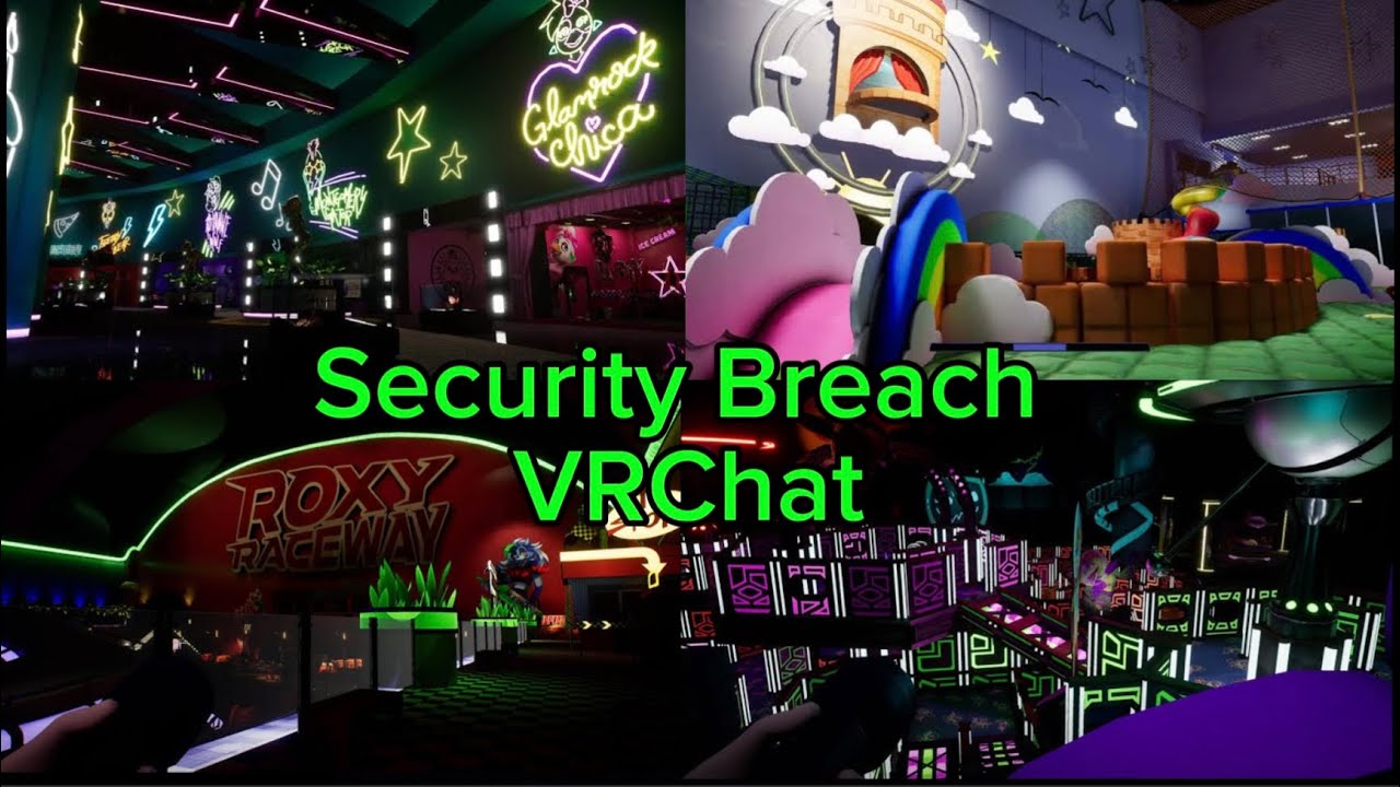 Exploring some Security Breach worlds in VRChat! - YouTube