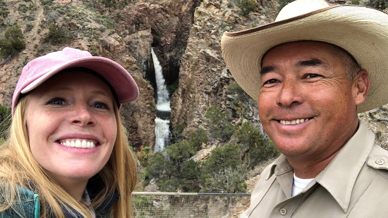 Hike to Waterfalls in Nambe Pueblo in New Mexico - YouTube