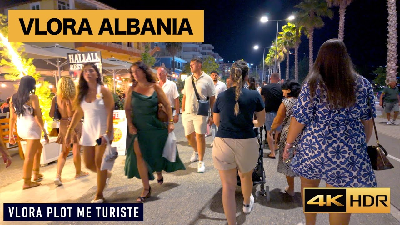 VLORA PLOT ME TURISTE & VIZITORE, LUNGOMARE SUMMER WALKING TOUR, 5 ...