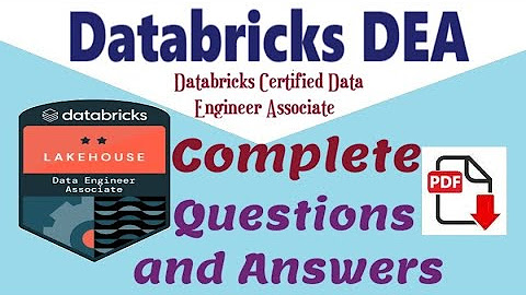 Databricks DEA :- Databricks Certified Data Engineer Associate ...