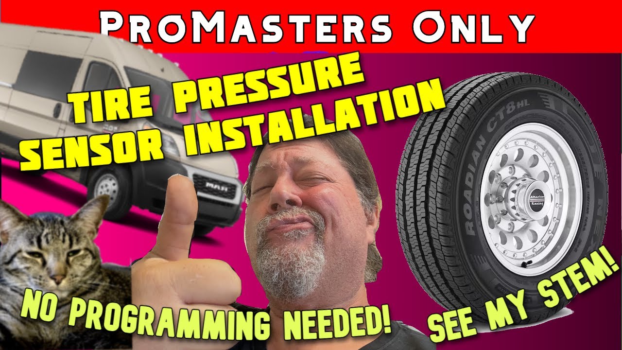 Ram ProMaster: Replacing TPMS tire pressure sensors. Hot tip: buy the ...