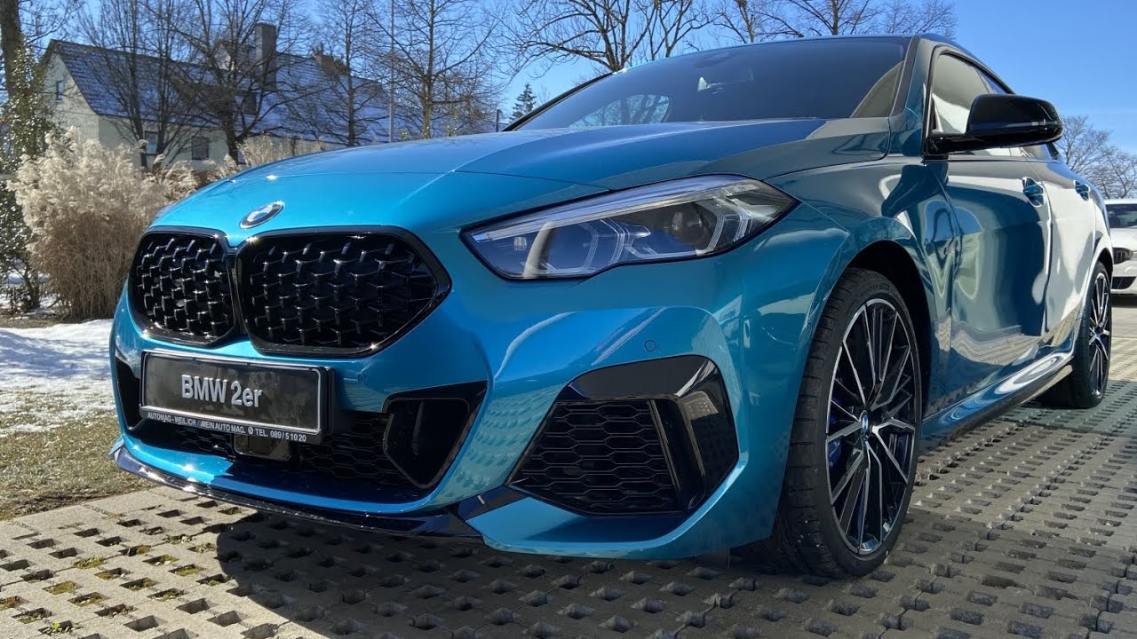 2022 BMW M235i xDrive Gran Coupé F44 in Snapper Rocks Blue - YouTube