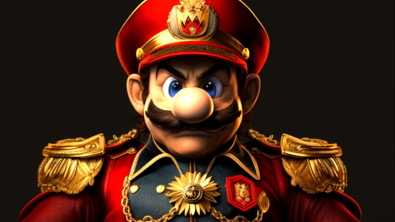 Glorious Leader Mario Rules with an Iron Fist (A.I. Generated) - YouTube