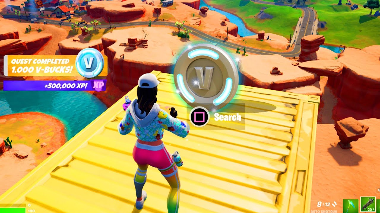 FREE V BUCKS MAP in Fortnite Chapter 3 Myths! - YouTube