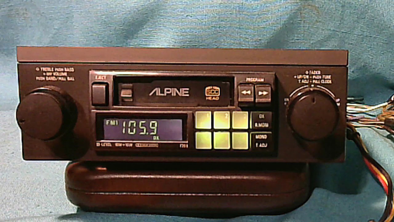 Alpine 7269 Demo - YouTube