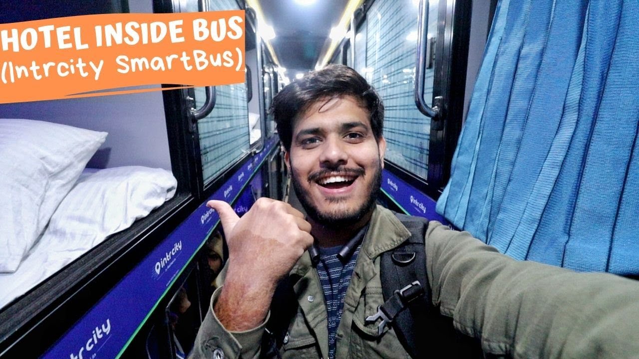 Capsule Hotel Inside a Bus, Check-out on IntrCity SmartBus! 😍 - YouTube