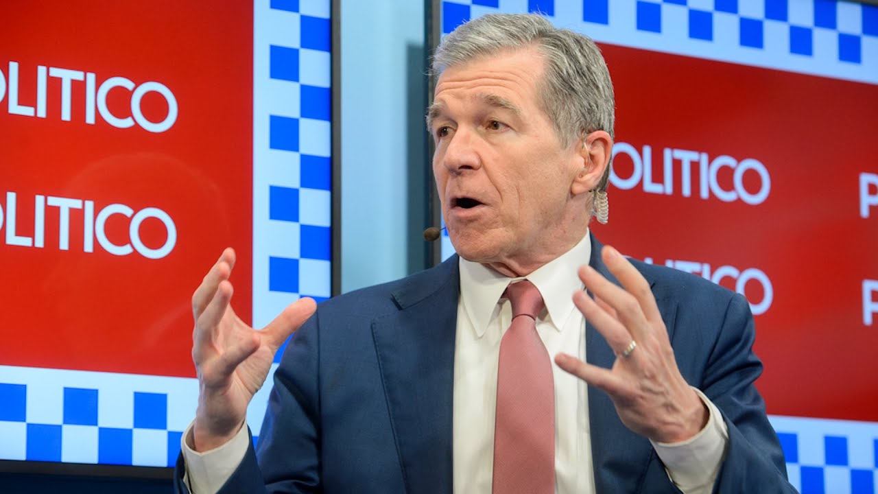 Full interview with North Carolina Gov. Roy Cooper at DNC | Politico ...