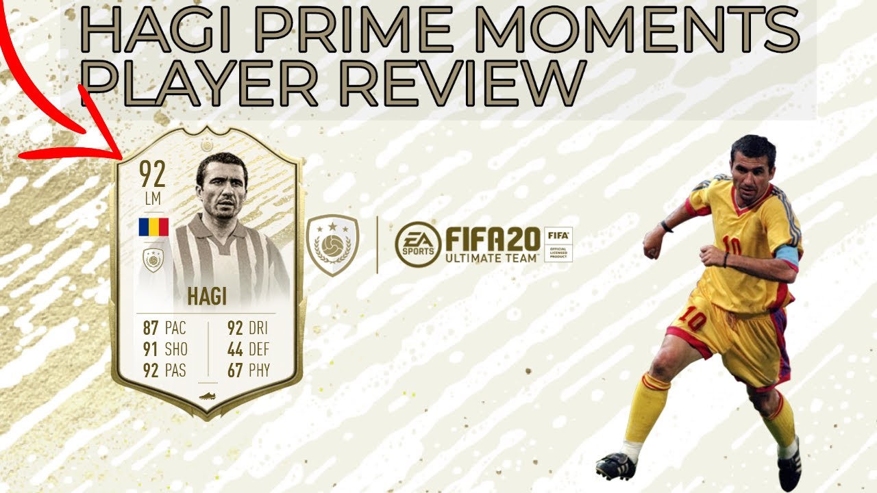 FIFA 20 HAGI PRIME MOMENTS (92) PLAYER REVIEW|FIFA 20 ICON HAGI PLAYER ...