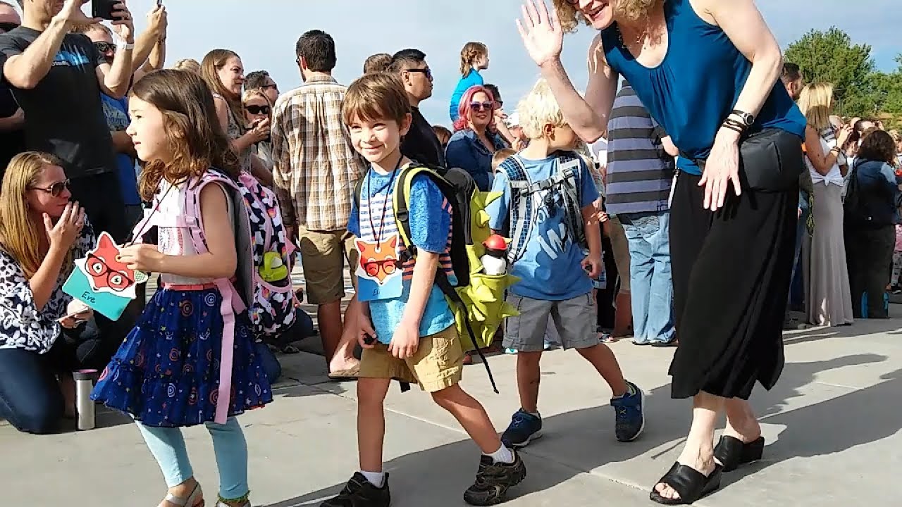Eli's first day at Rooney Ranch Elementary - YouTube