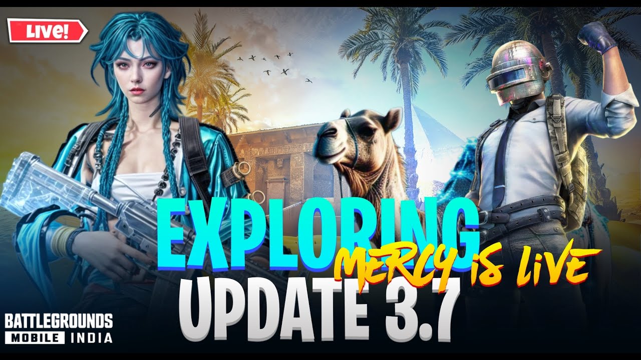 🔥 LIVE NOW | BGMI 3.7 UPDATE! SOLO VS SQUAD CLUTCHES & INSANE HEADSHOTS ...