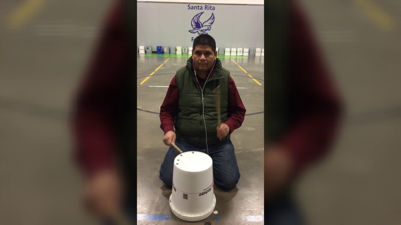 Christmas Jam Bucket Drum - YouTube