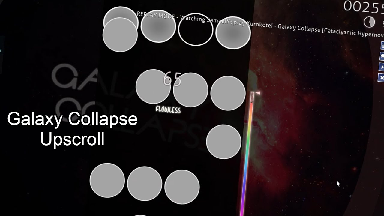 Galaxy Collapse Upscroll 84,44% B (read descrp) - YouTube