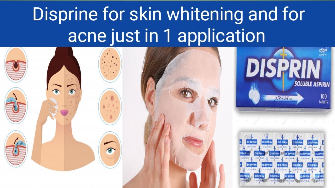 Disprine tablets for skin whitening and acne | results & precautions ...