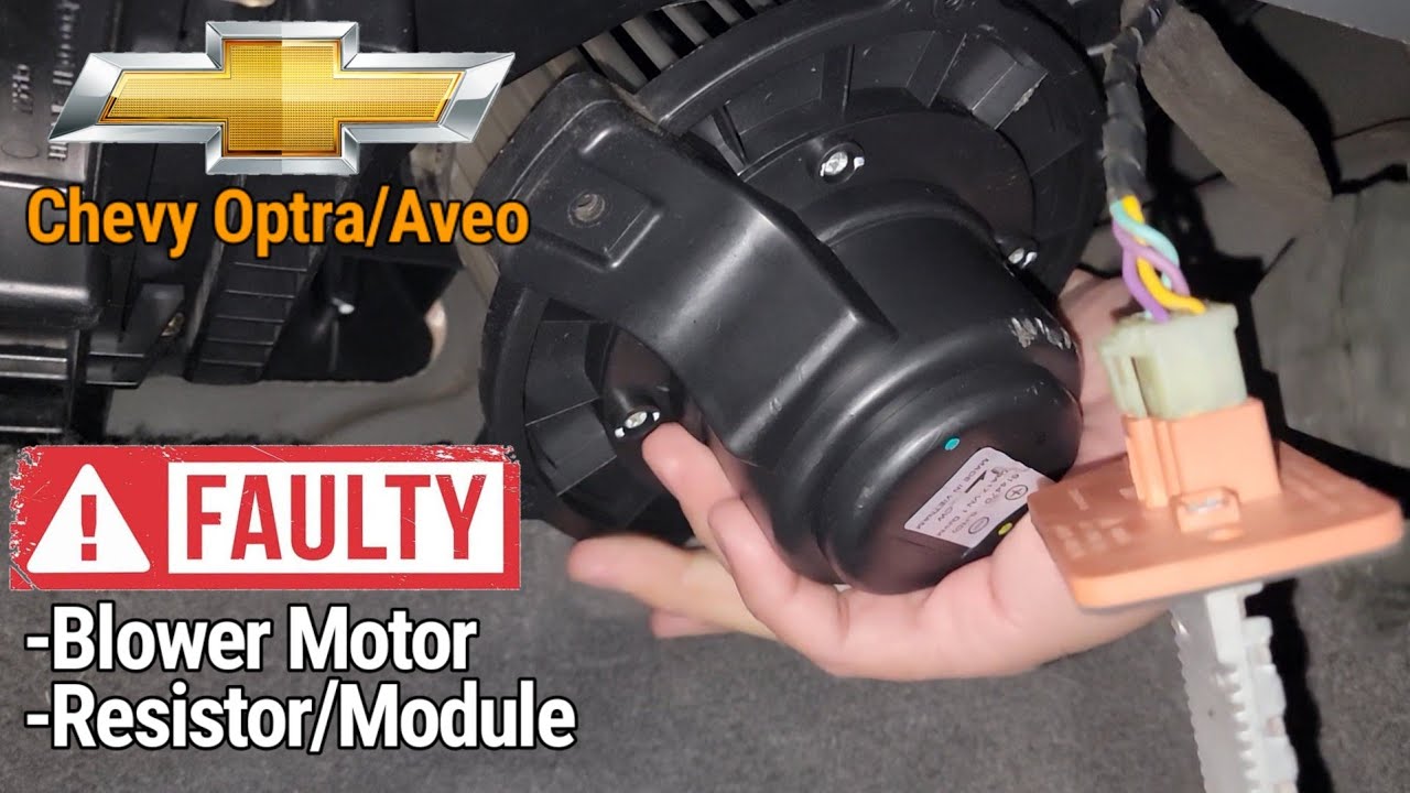 V2: 06+ Chevy Optra Diagnose No Heat Issue, D.i.Y. Repair Resistor ...