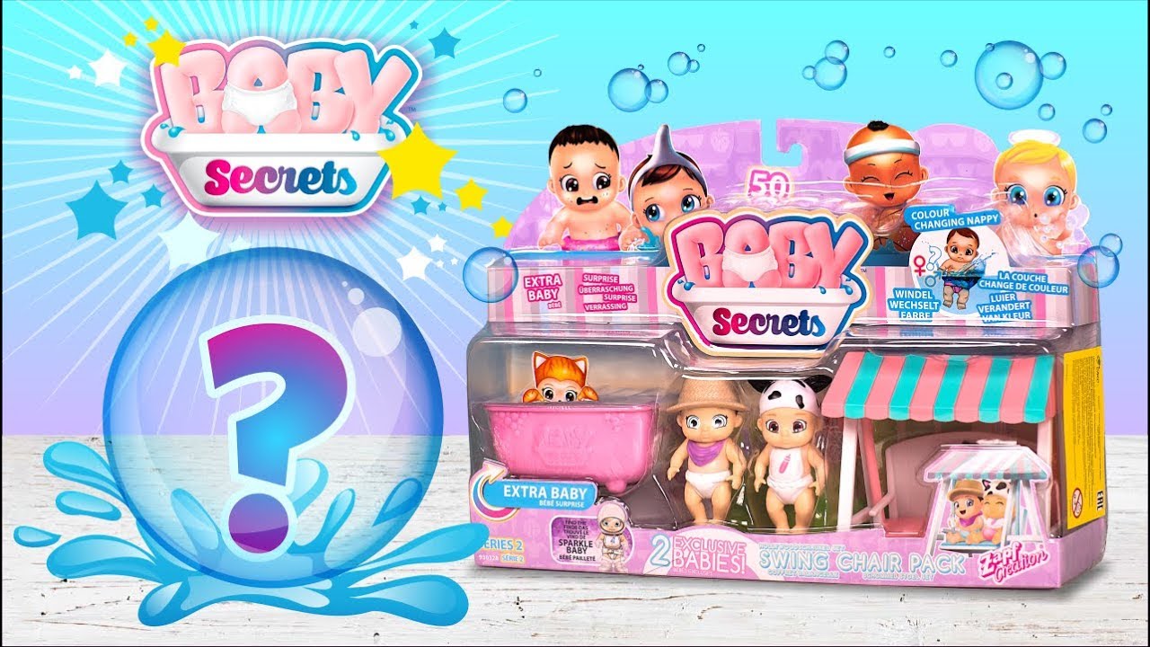 Baby Secrets Spielsets zum Auspacken. Wer versteckt sich in der ...