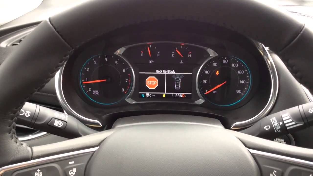 2016 Chevy Malibu Active Park Assist - Hands Free Parking System - YouTube