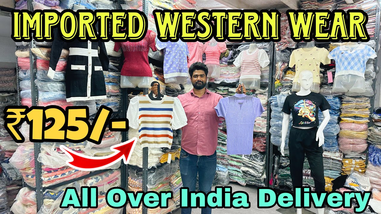 Cheapest Imported Clothes Wholesale Market In Mumbai | Imported Top, T ...