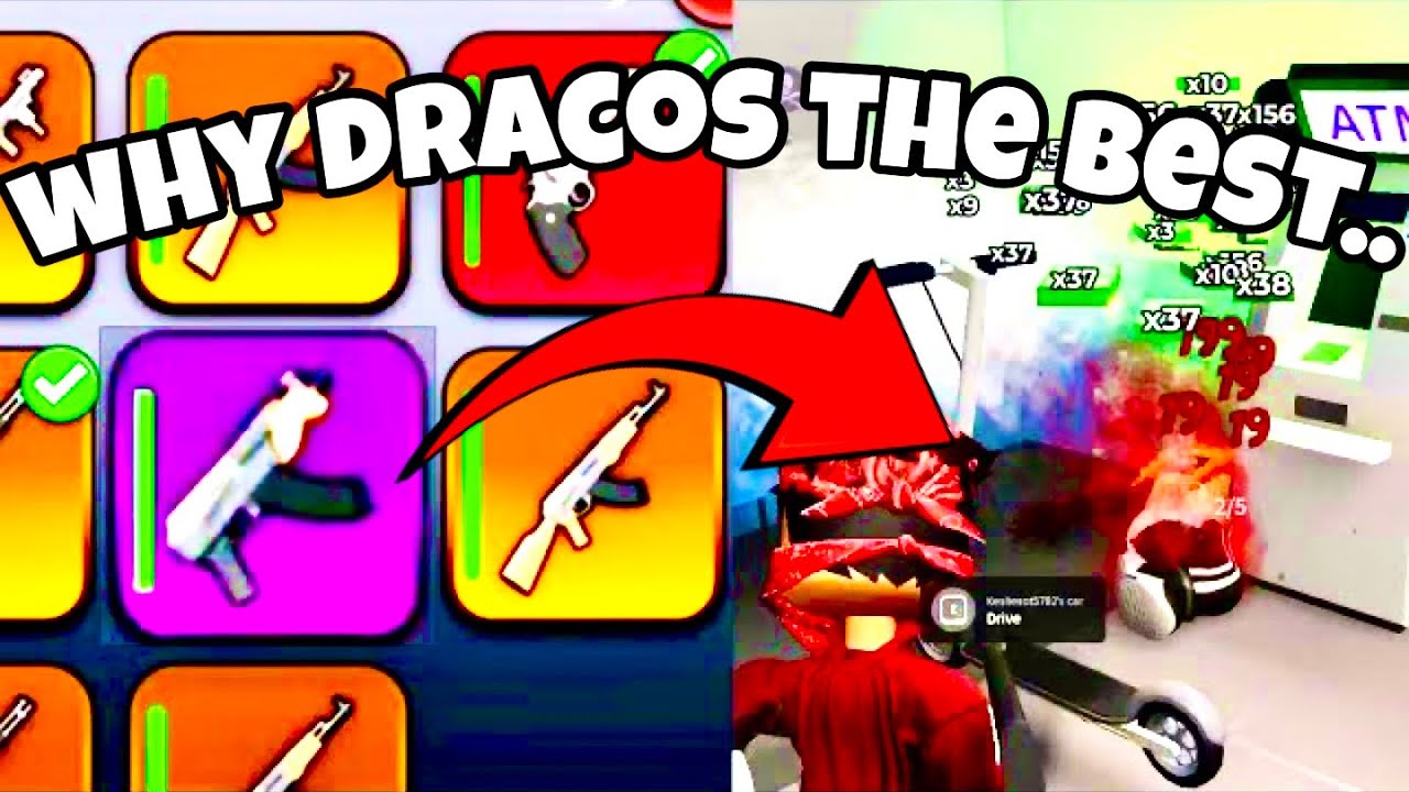 THE DRACO IS THE BEST GUN IN BLOCKSPIN ROBLOX... - YouTube