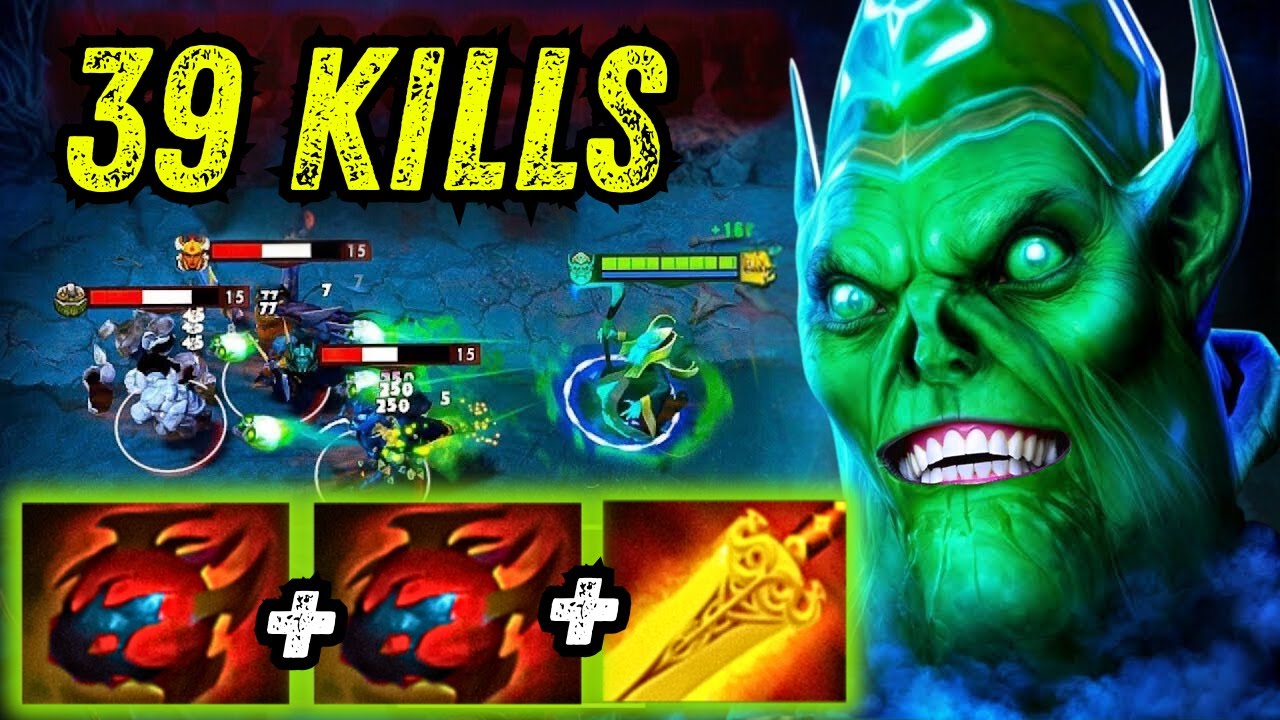 Insane Necrophos 12Mins Radiance Brutal DPS Burn With 2x Heart of ...