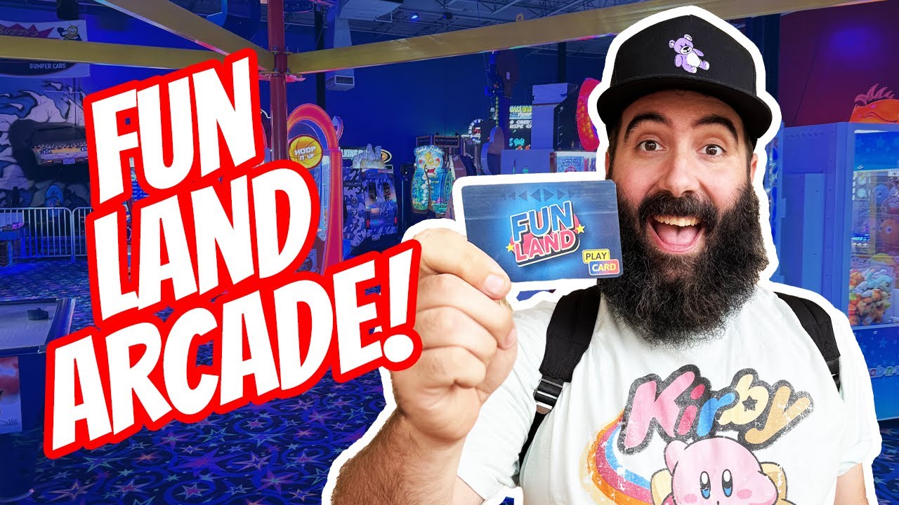 Is The Fun Land of Fredericksburg Arcade Really Fun? - YouTube