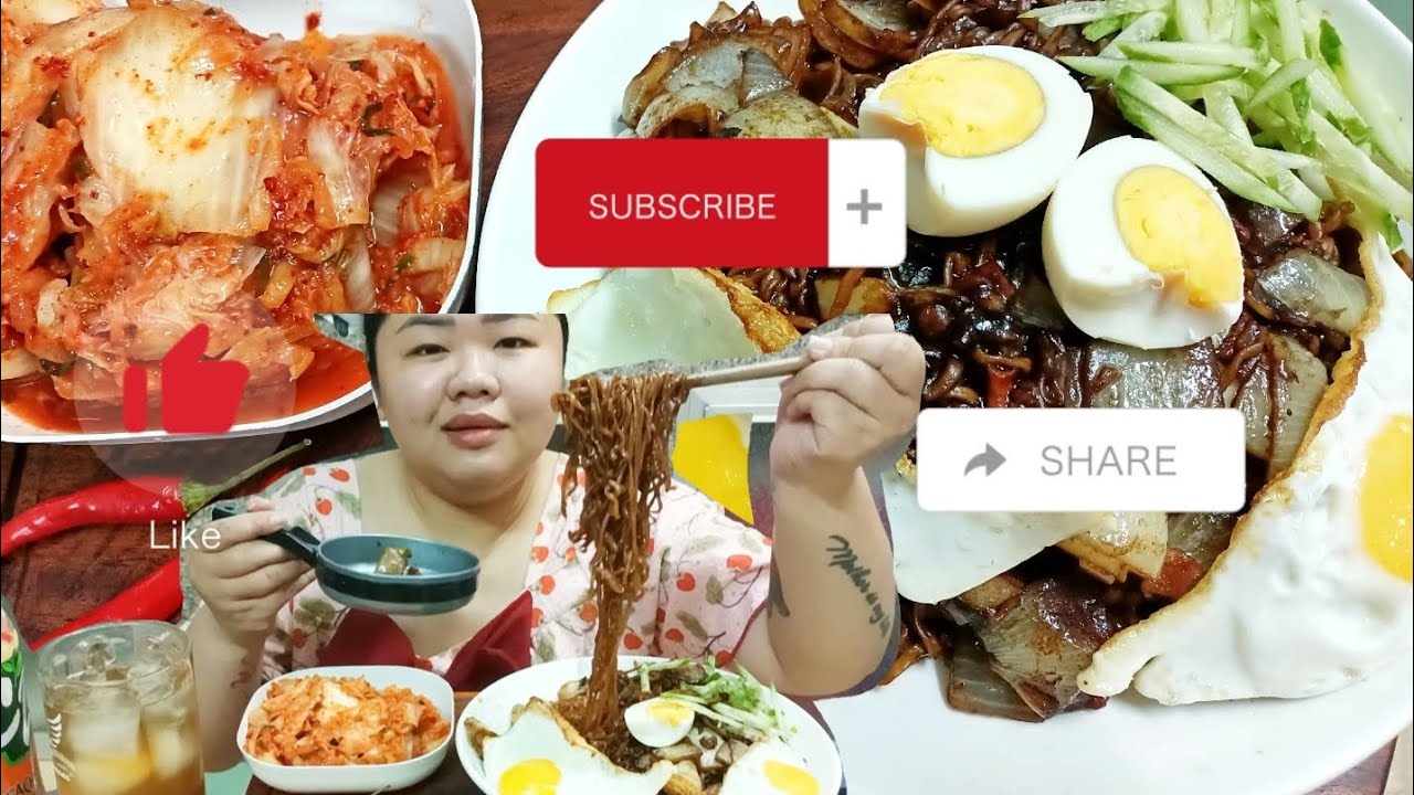 Kết quả của xem mukbang Hàn Quốc quá 180' là đây👉Mì tương đen 😆 - YouTube