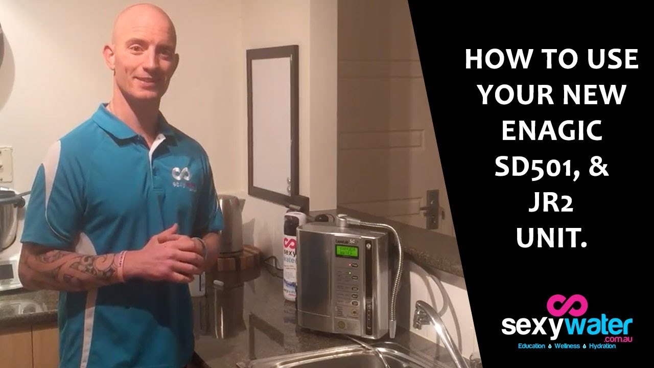 How To Use Your Enagic Kangen Water SD501, JR2 or LeveLuk R Unit - YouTube