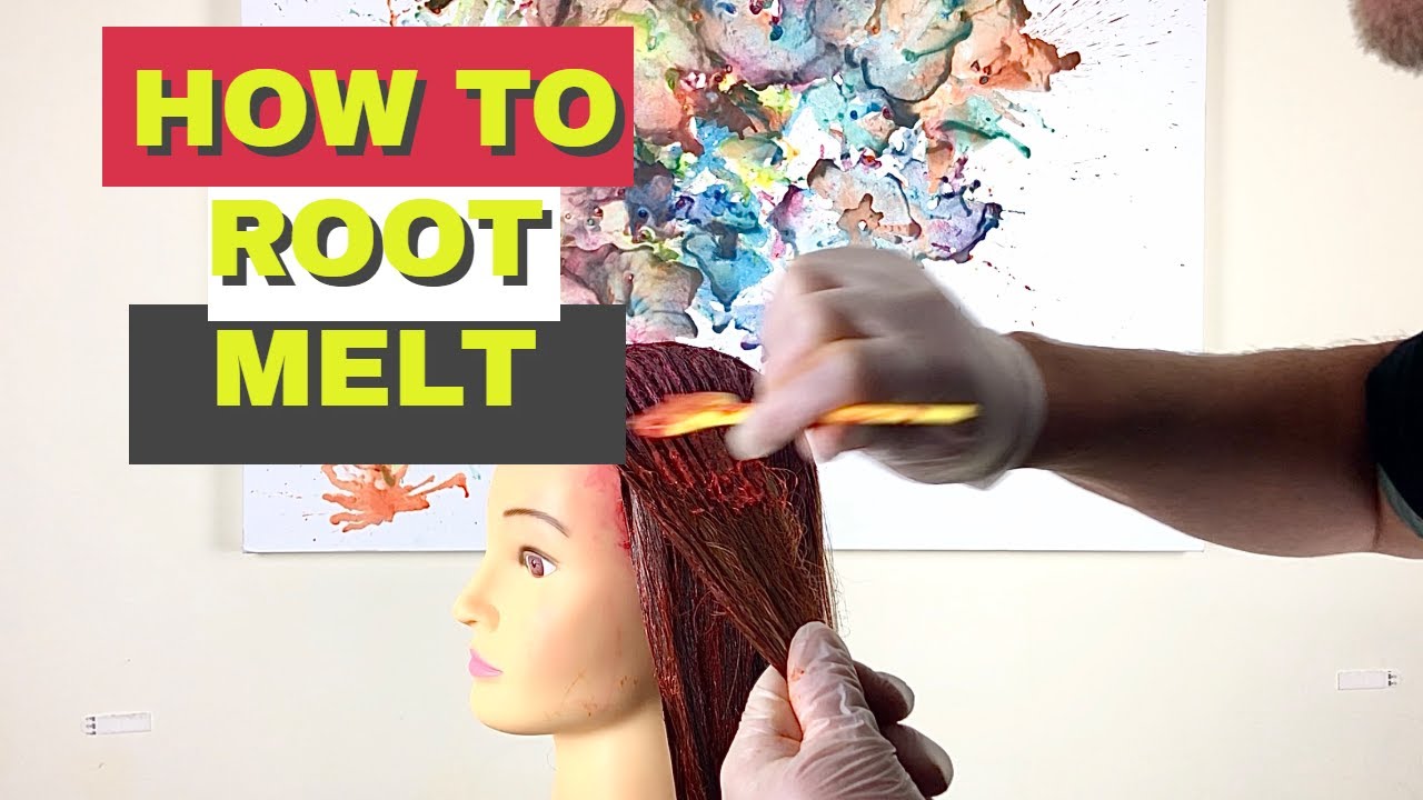 Root Stretch/ Multi tonal red copper/ Balayage/ Reverse Balayage - YouTube