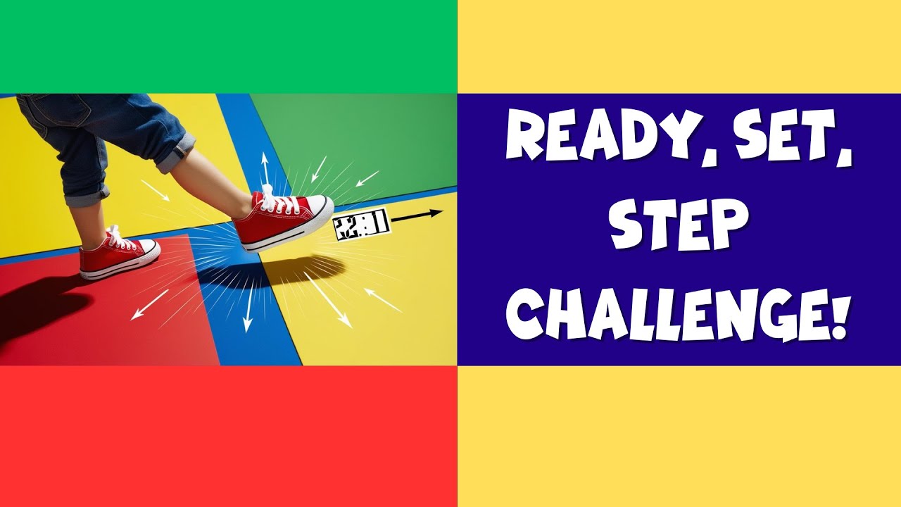 Ready, Set, Step! Tiles Game ----- Move & Match Color Step Challenge ...