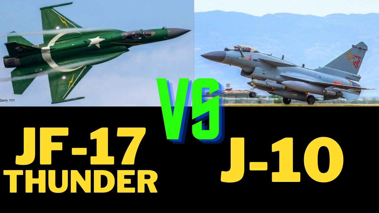 Jf17 Thunder Vs J10. (specifications) - YouTube