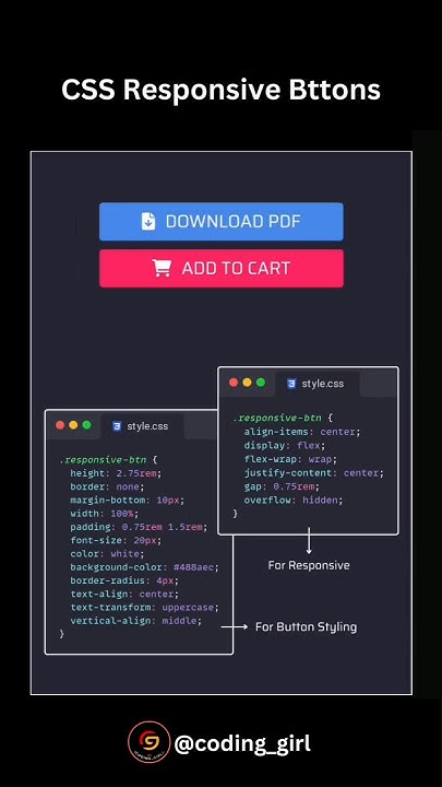 Css Responsive Button Webdesign Shortvideo Coder Webdevelopment Bts Coderslife Html5css3