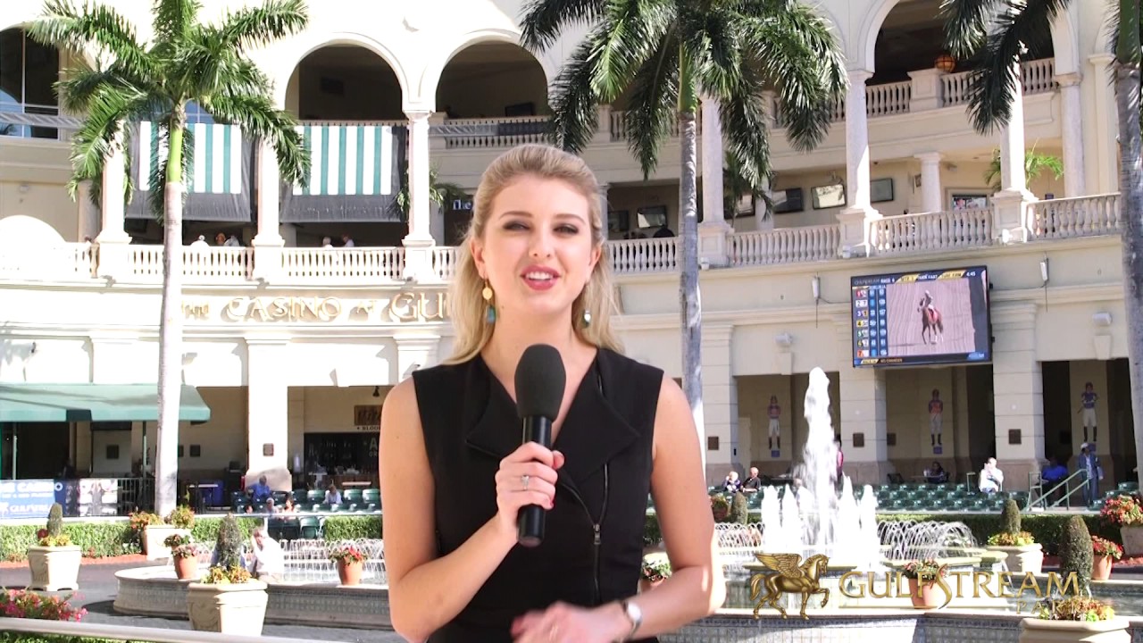 A Day at the Races with Acacia Courtney at Gulfstream Park - YouTube
