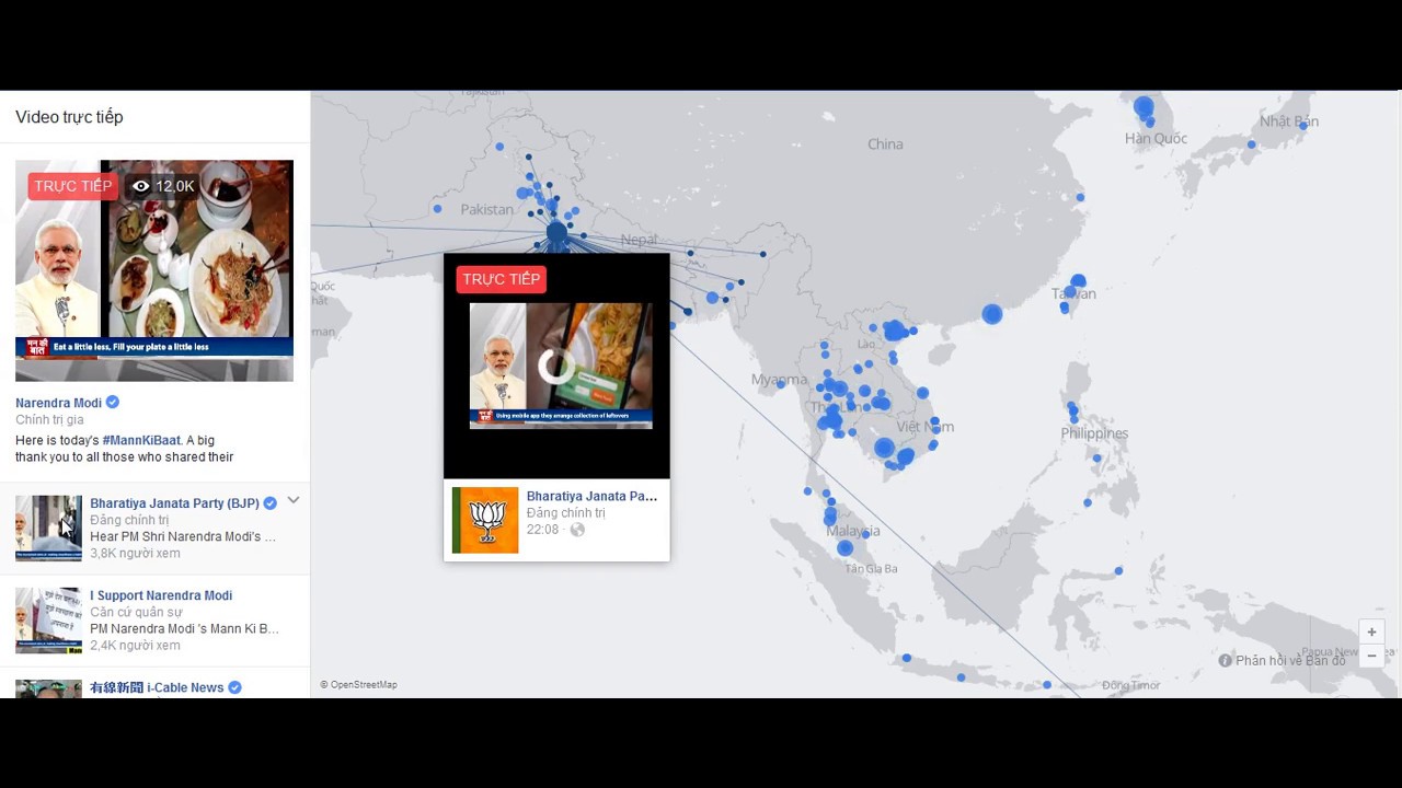 How To Use Facebook Live Map - YouTube