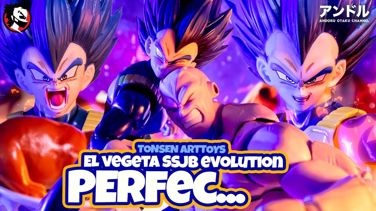 TONSEN Art Toys VEGETA SSJB EVOLUTION SH Figuarts Knock OFF 🔥 - YouTube