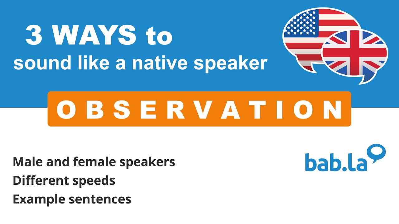 OBSERVATION Pronunciation Improve Your Language With Bab la YouTube observation-pronunciation-improve-your-language-with-bab-la-youtube
