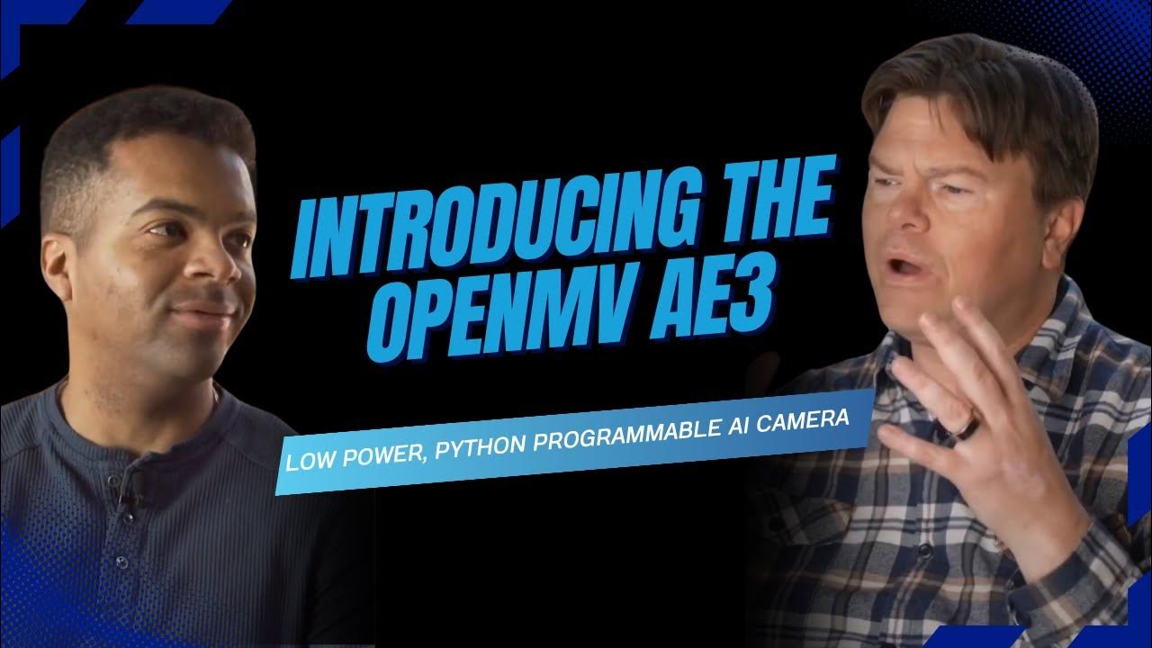 Introducing the OpenMV AE3 - YouTube
