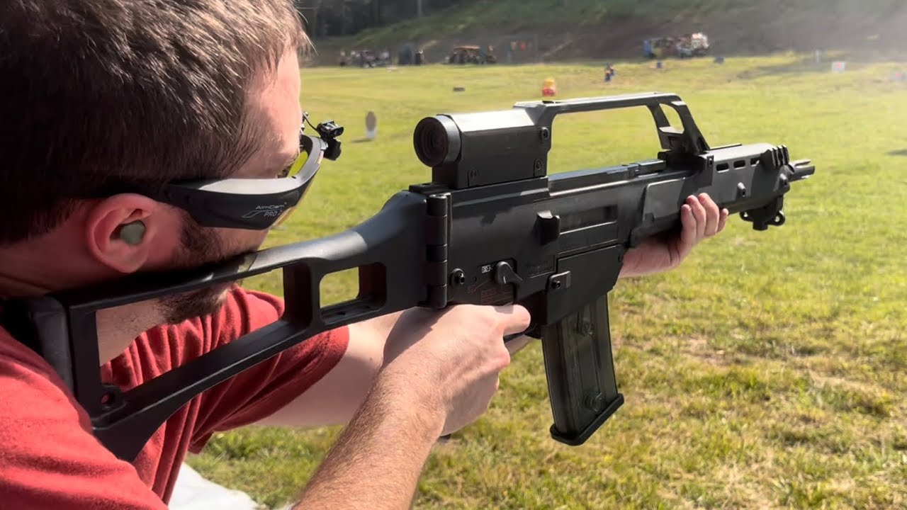 Full-Auto HK G36K - YouTube