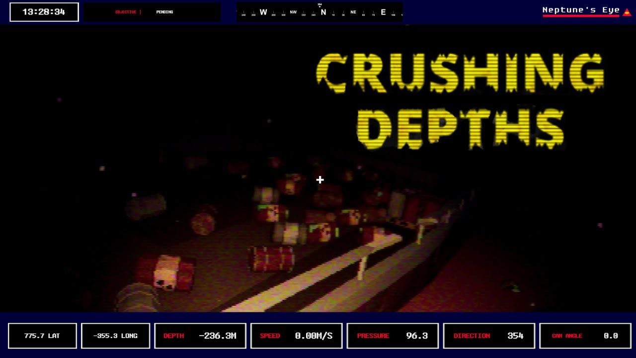 LET'S GO TO THE BOTTOM OF THE OCEAN | Crushing Depths - YouTube