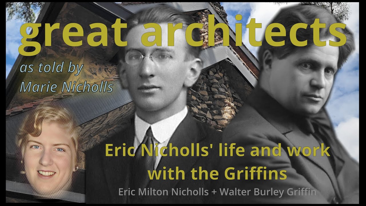 Great Architects - Eric Nicholls life and work with the Griffins - YouTube
