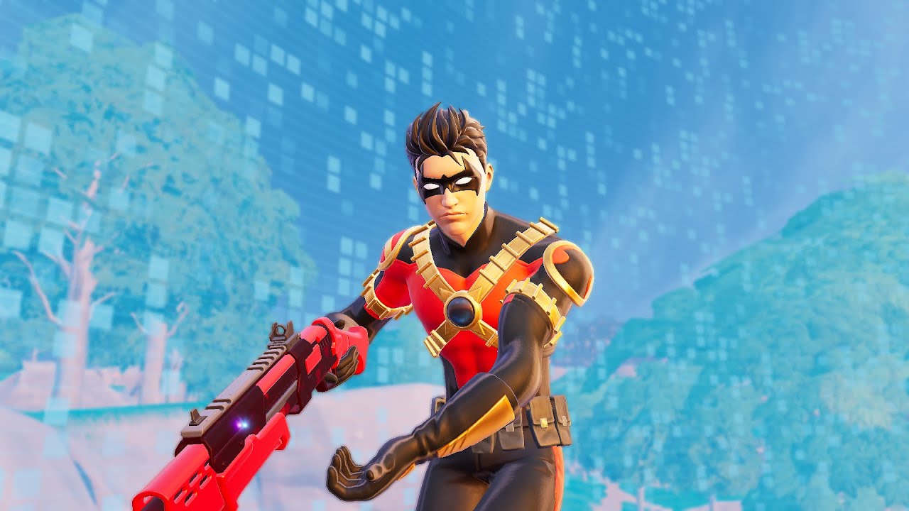 ROBIN SKIN | Solo Gameplay (Fortnite Battle Royale) - YouTube