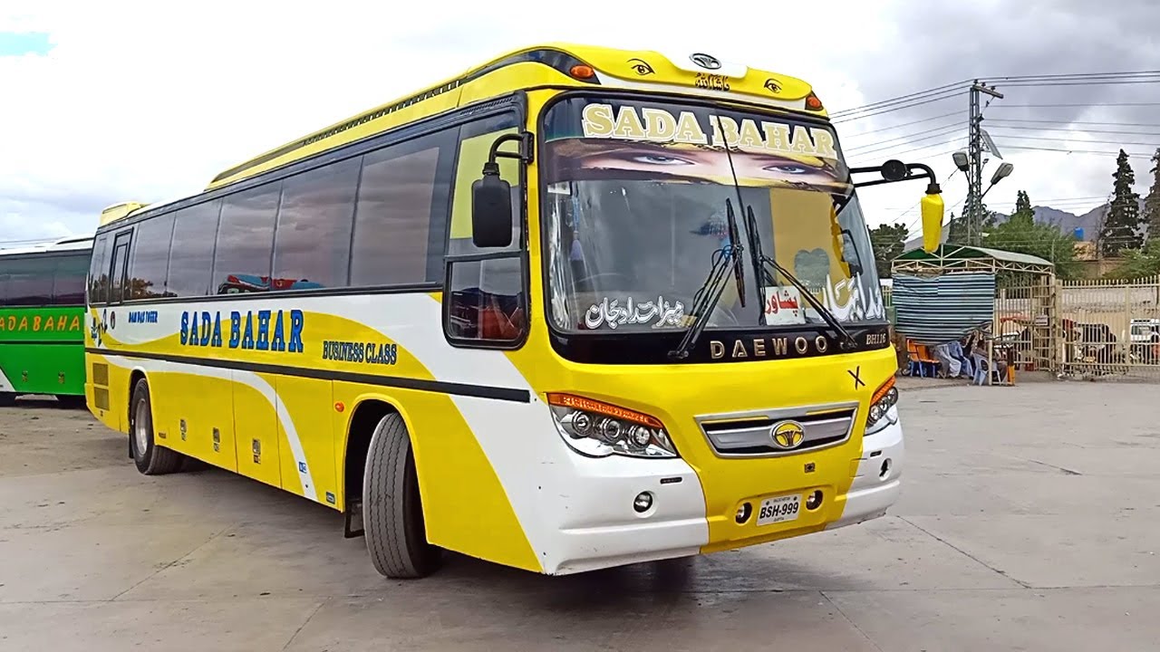 Quetta to Peshawar Sada Bahar Daewoo || Sada Bahar Bus Terminal || Bus ...