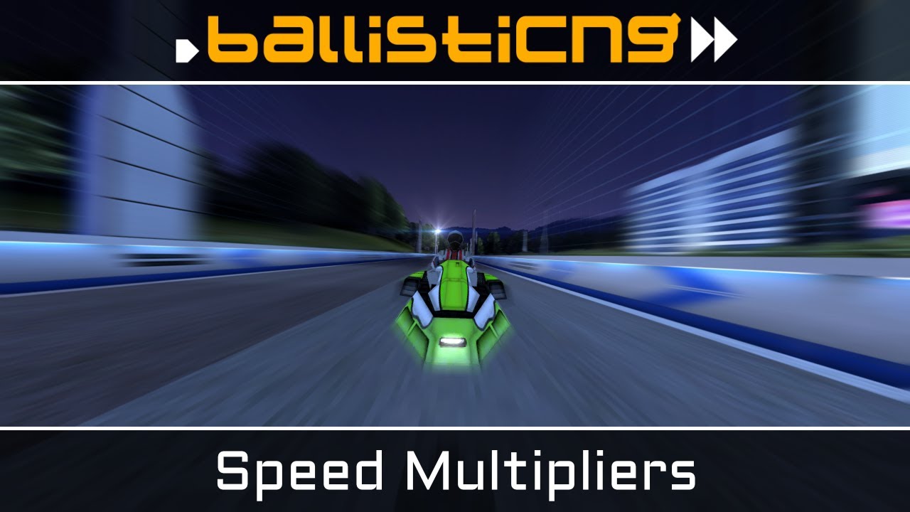 BallisticNG | 1.3 Speed Multipliers - YouTube