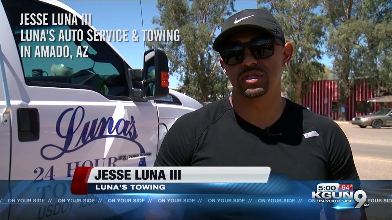 Arizona Towman Honored after Parking Lot Hit & Run Death - YouTube